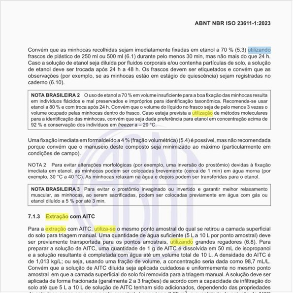 O que se utiliza para a extração com alil-isotiocianato (AITC)?