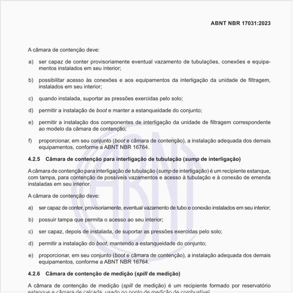 O que é uma câmara de contenção para interligação de tubulação (sump d