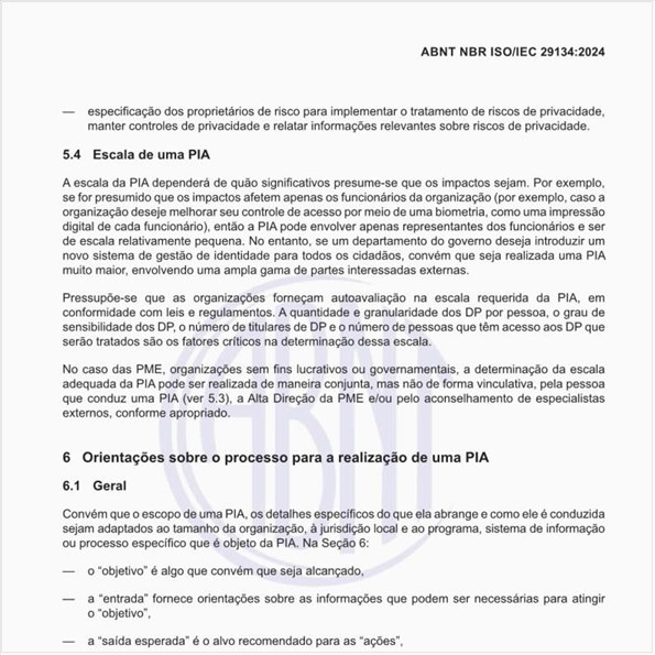 Como realizar a determinação da necessidade de uma PIA (análise de per