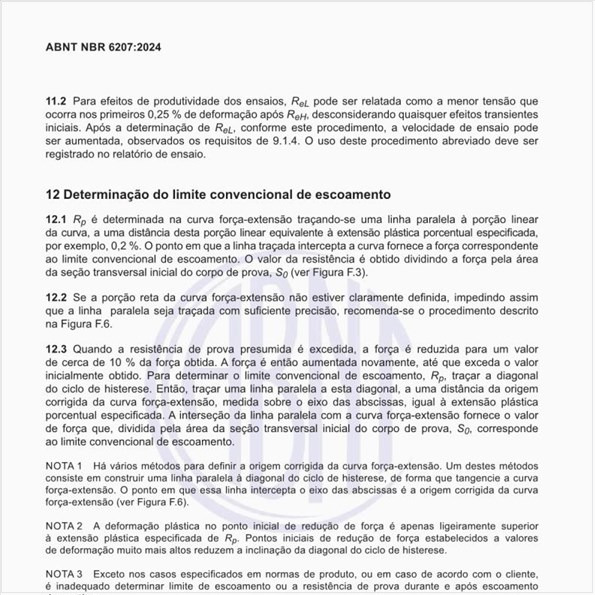 Target Normas: na determinação do limite convencional escoamento?