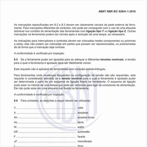 Target Normas: símbolos que devem ser utilizados norma?