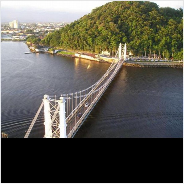 Target Normas: Reformada Ponte Pênsil de São Vicente (SP) sofreu