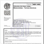 ABNT NBR ISO 14396 NBRISO14396 Motores alternativos de combustão