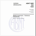 ABNT NBR ISO 12466-1 NBRISO12466-1 Madeira compensada – Qualidade de