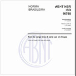 ABNT NBR ISO 8539 NBRISO8539 Acessórios de aço forjado para