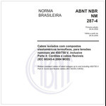 ABNT NBR 13249 NBR13249 Cabos e cordões flexíveis para tensões até