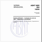 ABNT ISO/TR 14047 ABNT ISO/TR14047 Gestão ambiental - Avaliação do