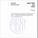 ABNT NBR ISO 5403-1 NBRISO5403-1 Couro - Determinação da resistência