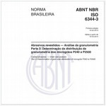 ABNT NBR ISO 6344-2 NBRISO6344-2 Abrasivos revestidos — Análise da