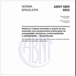 ABNT NBR 6656 NBR6656 Bobinas e chapas laminadas a quente de aço