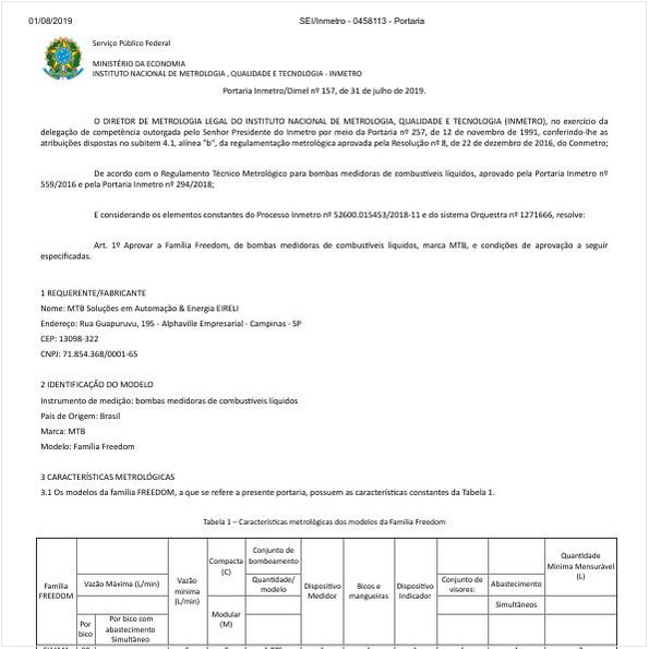 Portaria DIMEL/INMETRO 157:2019